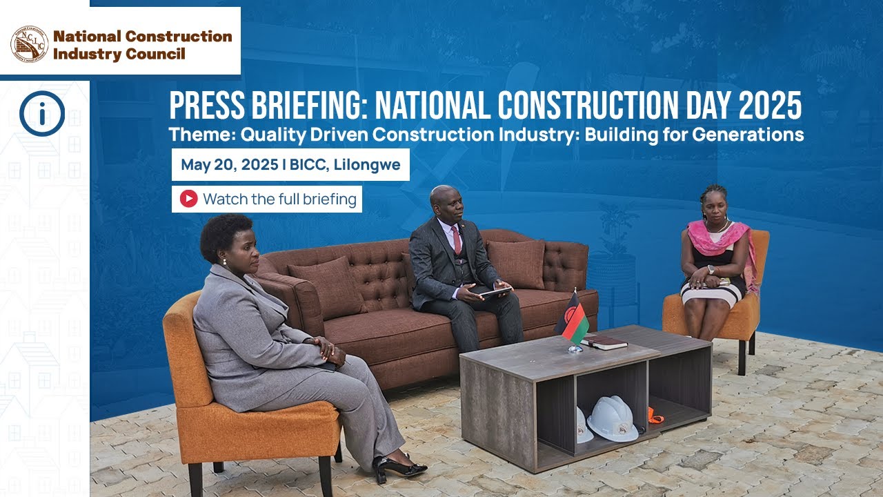 NCIC Press Briefing | National Construction Day – May 20, 2025 - YouTube