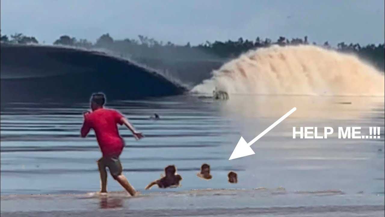 Tsunami River Tidal Waves Seven Ghost ( Tidal Bore ) 16 Desember 2024 ...