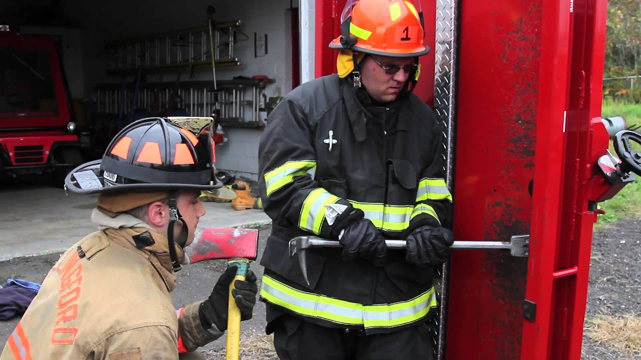 Wolcott Fire School Fall 2013 Firefighter 1 Class - YouTube