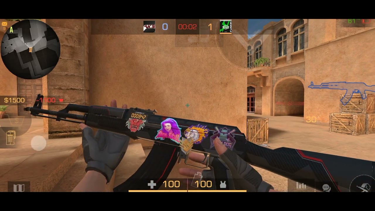 full duel mode game in Standoff 2. - YouTube