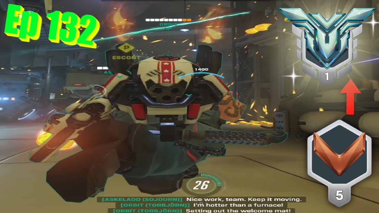 Ep 132: OW2 Bronze to GM Reinhardt Only - YouTube