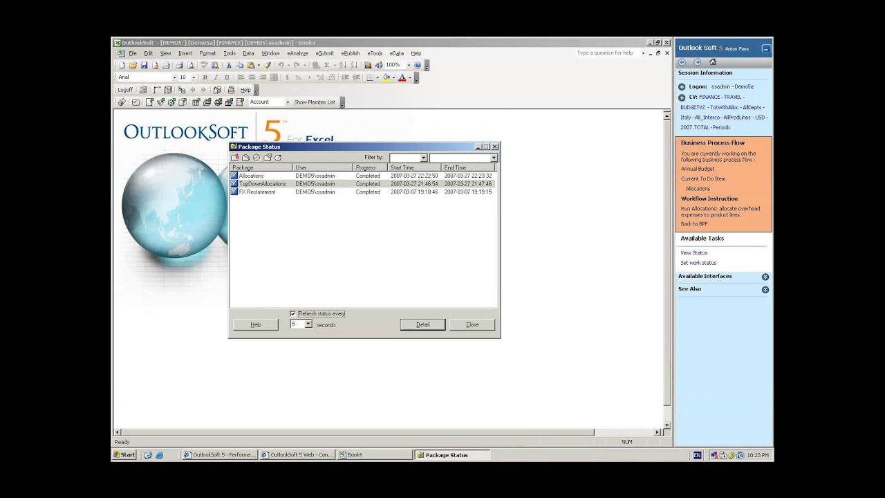 SAP BPC Budgeting Demo 7 How to Consolidate Your Budget - YouTube