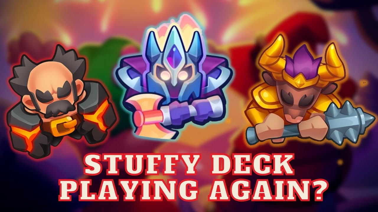 Rush Royale | Stuffy deck playing again? Frost + Meteor + Minotaur 20.1 ...