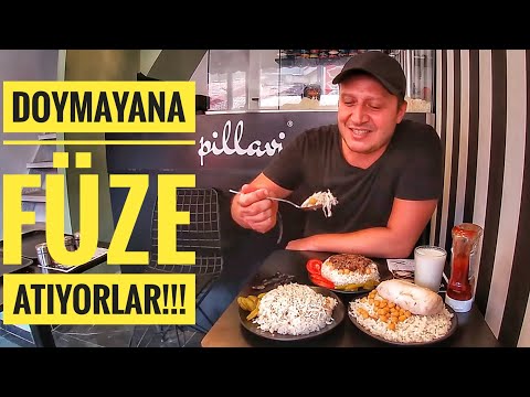 DOYMAM DİYENE FÜZE ATIYORUZ !! | Pilavın Kallavisi | Denizli Sokak Lezzetleri
