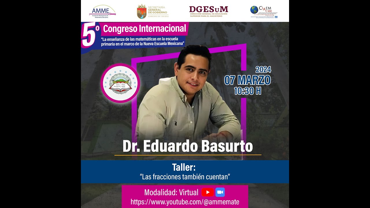 Taller 6. Las fracciones también cuentan - Dr. Eduardo Basurto - YouTube