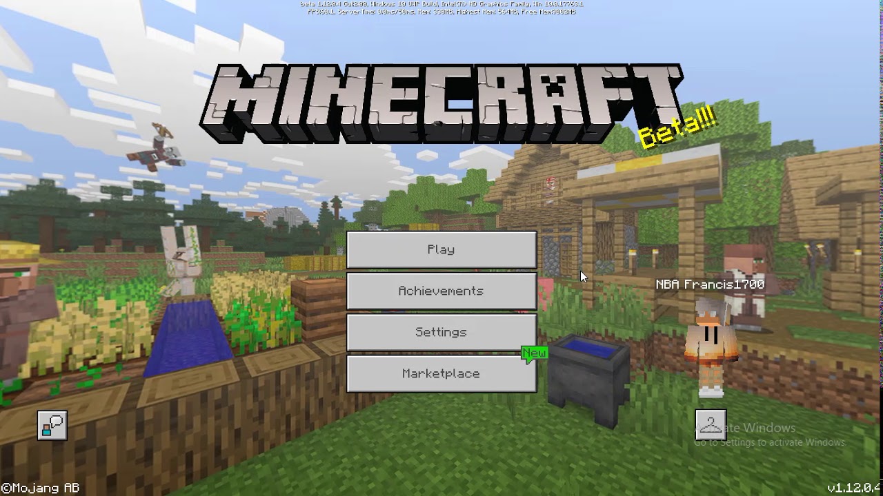 Minecraft Windows 10 Gameplay soon and check Description - YouTube