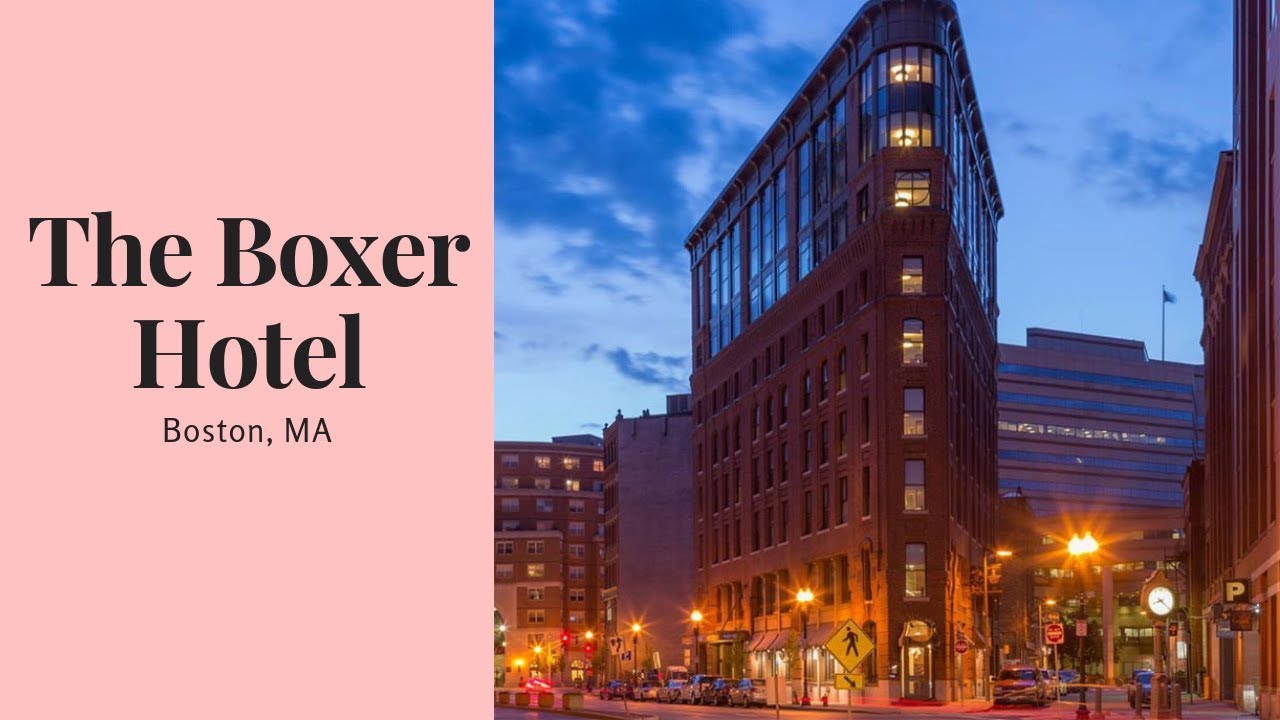 Travel Vlog: Hotel Stay at The Boxer Boston - YouTube