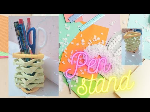 DIY Stand | How to make paper stand | PAPER CRAFT - YouTube
