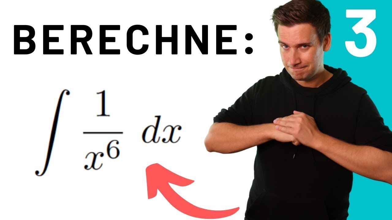 Berechne das UNBESTIMMTE INTEGRAL | Potenzregel | unbestimmte Integrale ...