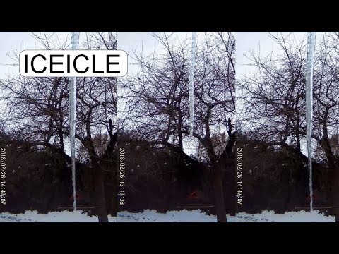 GROWING ICEICLE UP AND DOWN - YouTube