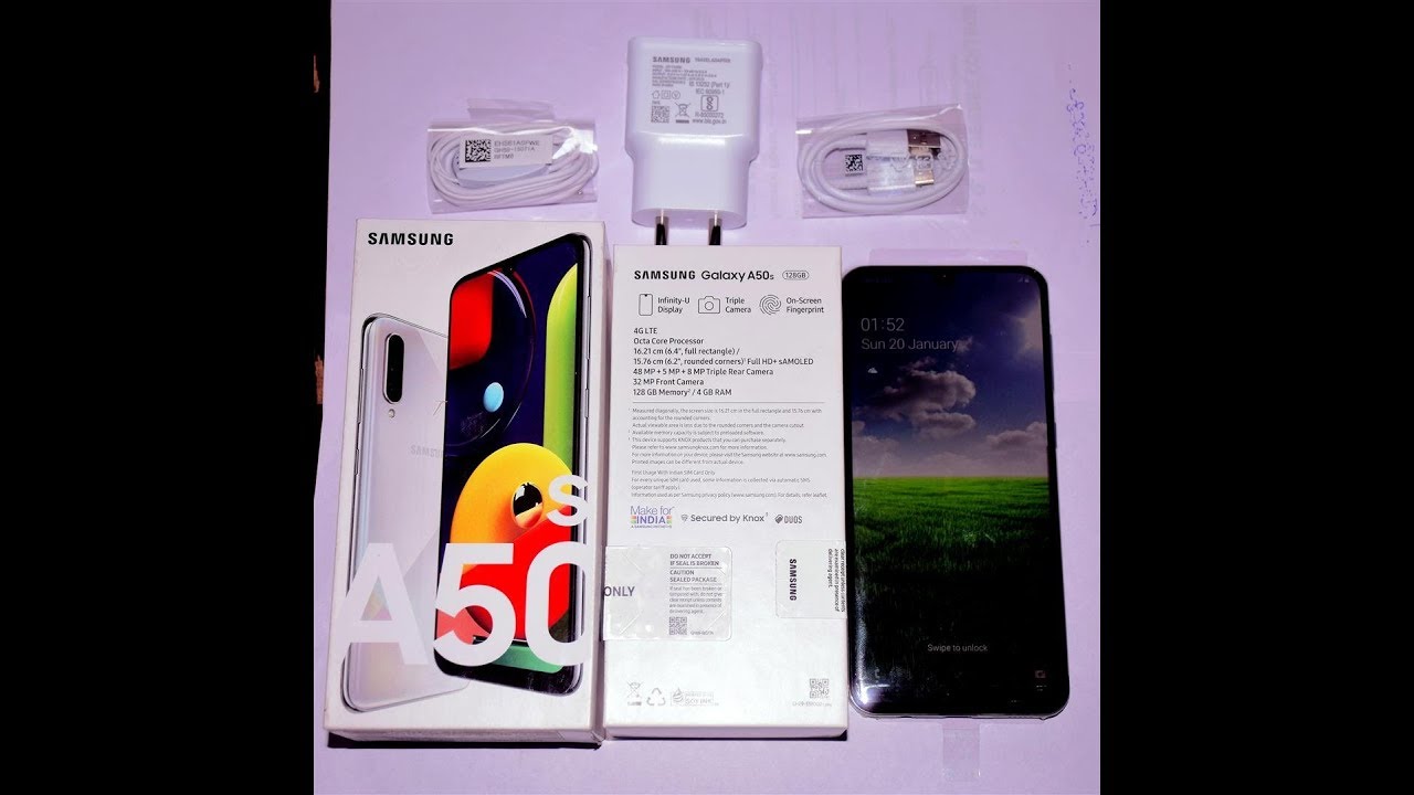 SAMSUNG A50S UNBOXING - YouTube