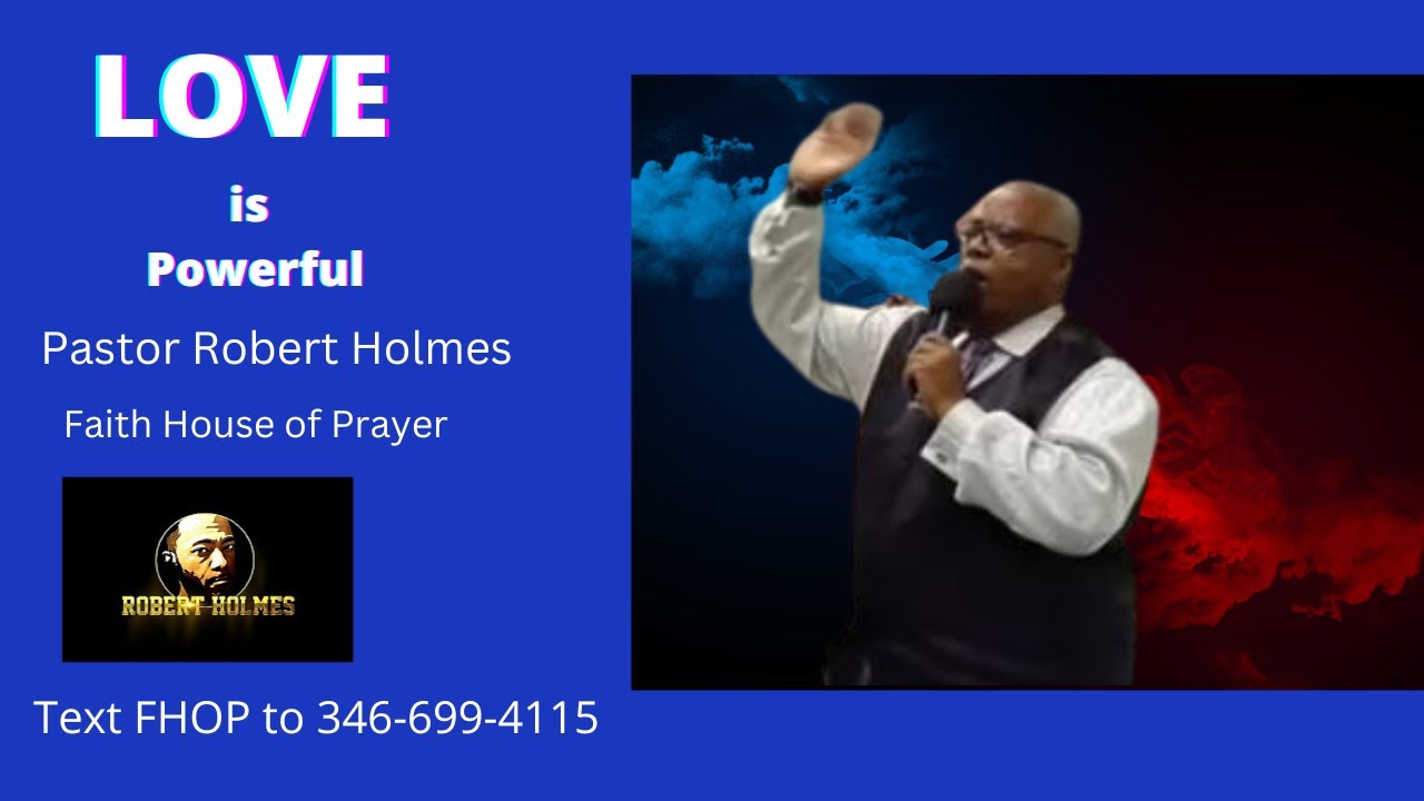 Lord Help Me -Pastor Robert Holmes - YouTube