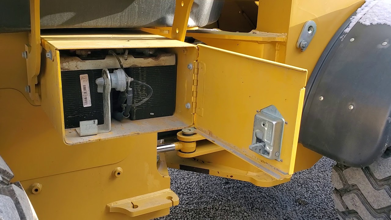 2015 John Deere 524K Wheel Loader: Engine Compartments & Cab Inspection ...