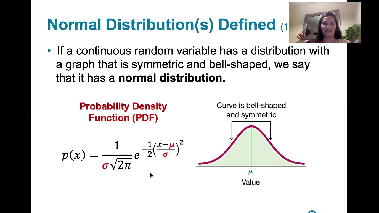 6.1.3 The Standard Normal Distribution - Normal Dist. and Properties of ...