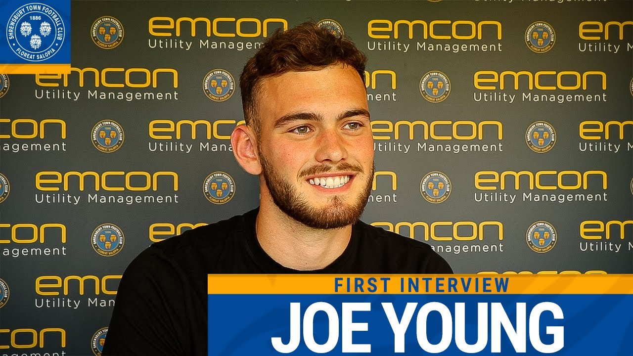 FIRST INTERVIEW | Goalkeeper Joe Young signs for Shrewsbury Town after ...