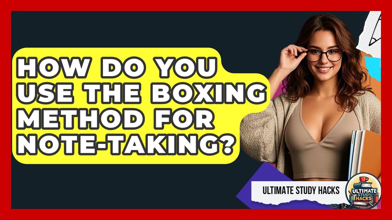 How Do You Use The Boxing Method For Note-Taking? - Ultimate Study Hacks - YouTube