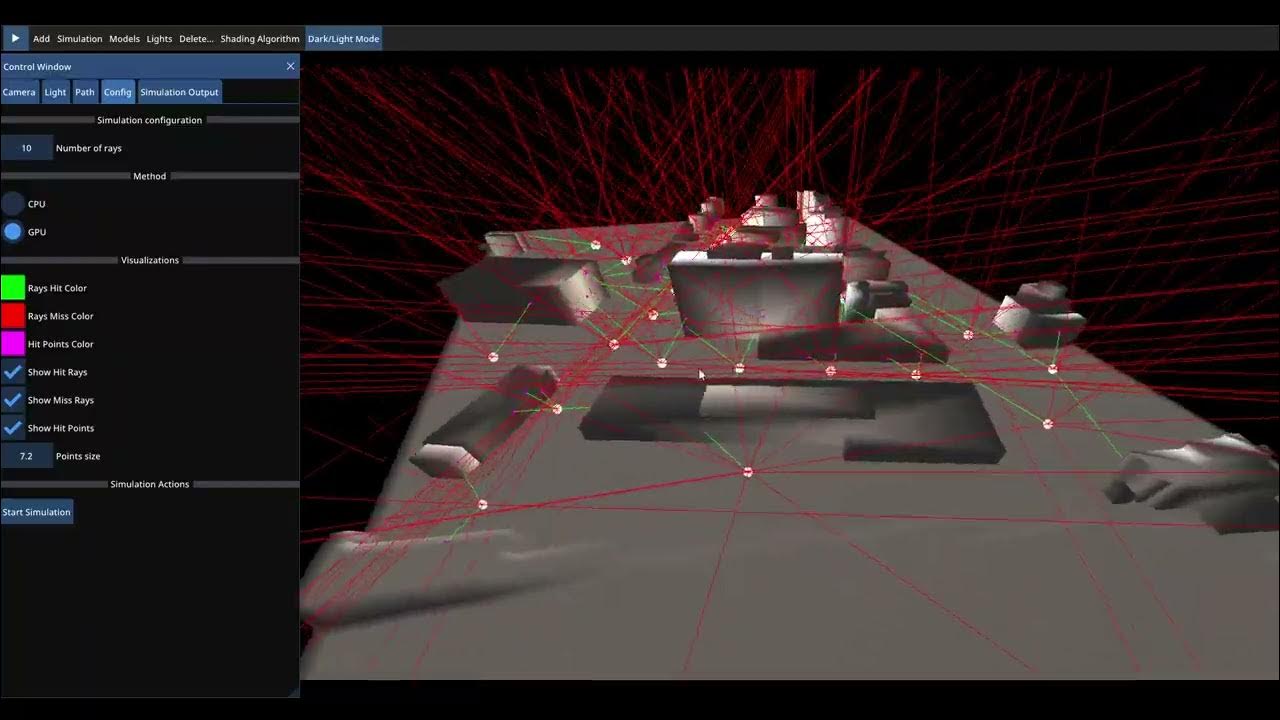 Ray Tracing GPU Simulation - YouTube