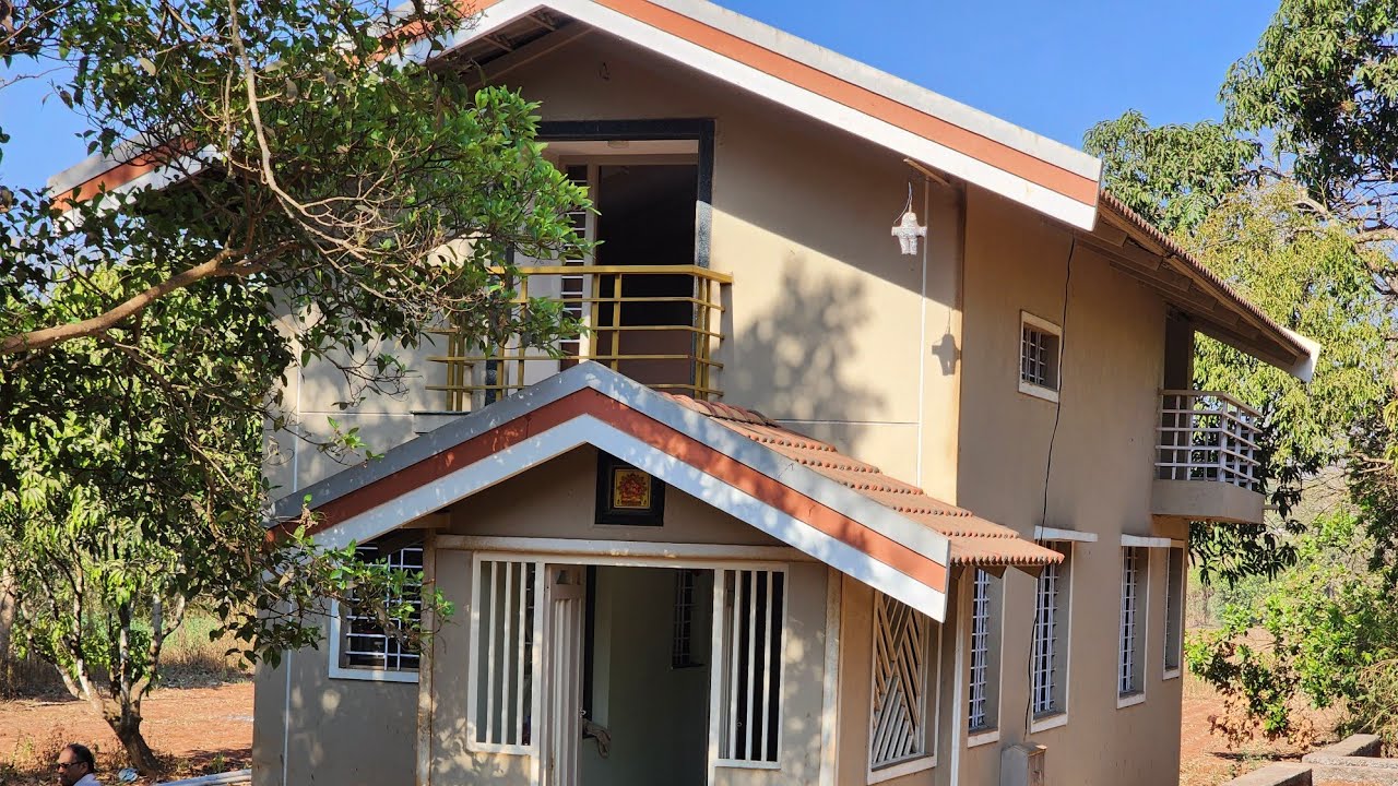 Kerala type modern Farmhouse at Karnatak - YouTube