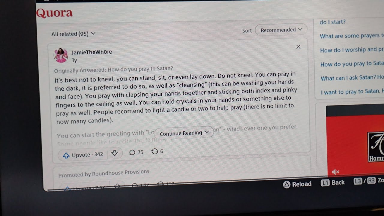 I Figured Out How To Prey To The Devil While Doing This Vlog - YouTube