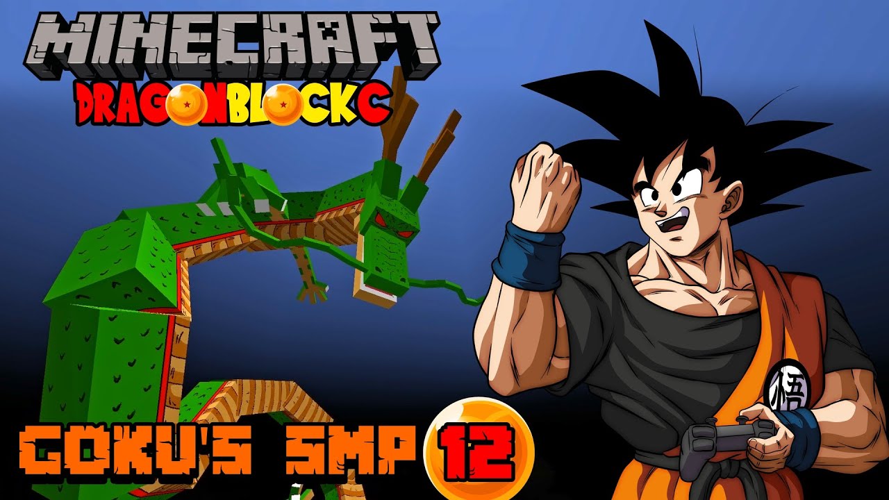 WE SUMMONED SHENRON! | Dragon Block C | Goku's Minecraft SMP Ep. 12 ...