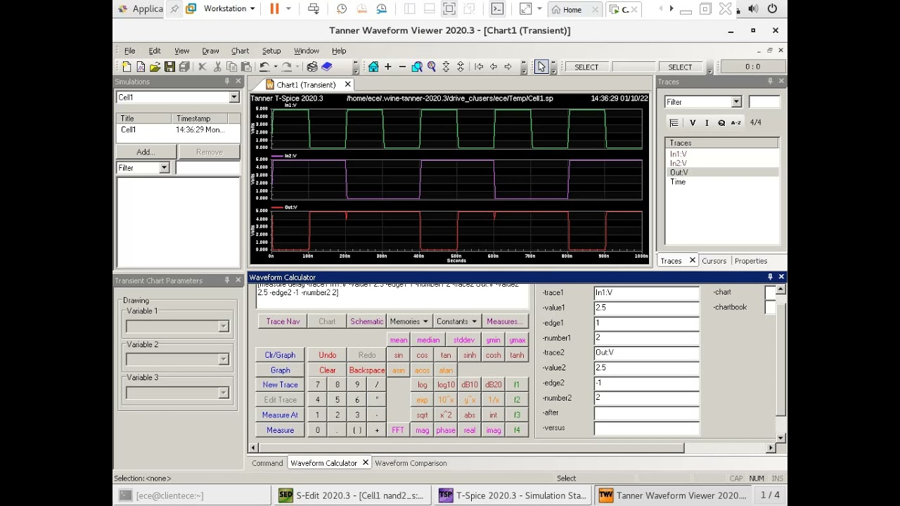 Waveform Calculator To Calculate Delay In Mentor Graphics YouTube Waveform Calculator To Calculate Delay In Mentor Graphics YouTube