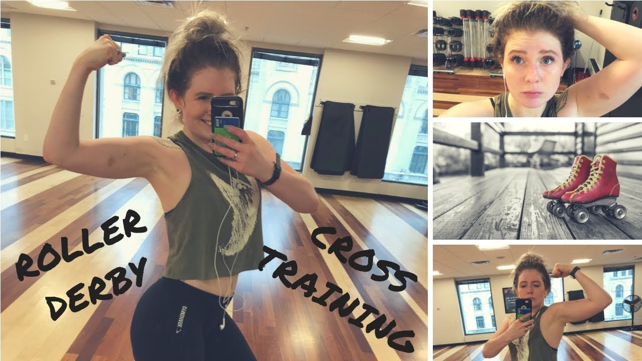 ROLLER DERBY CROSS TRAINING//Full workout - YouTube