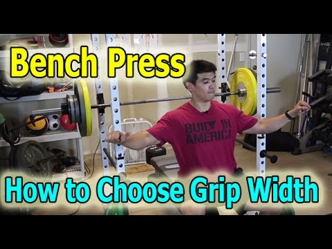 How to bench press with Correct Grip Width [Find Your Sweet Spot] - YouTube