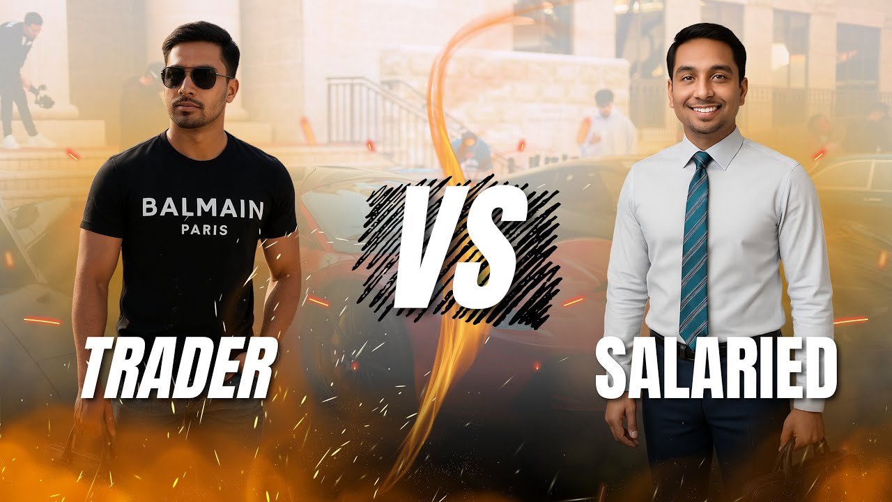 TRADER vs JOB - The Harsh Truth No One Tells You! 😱 - YouTube
