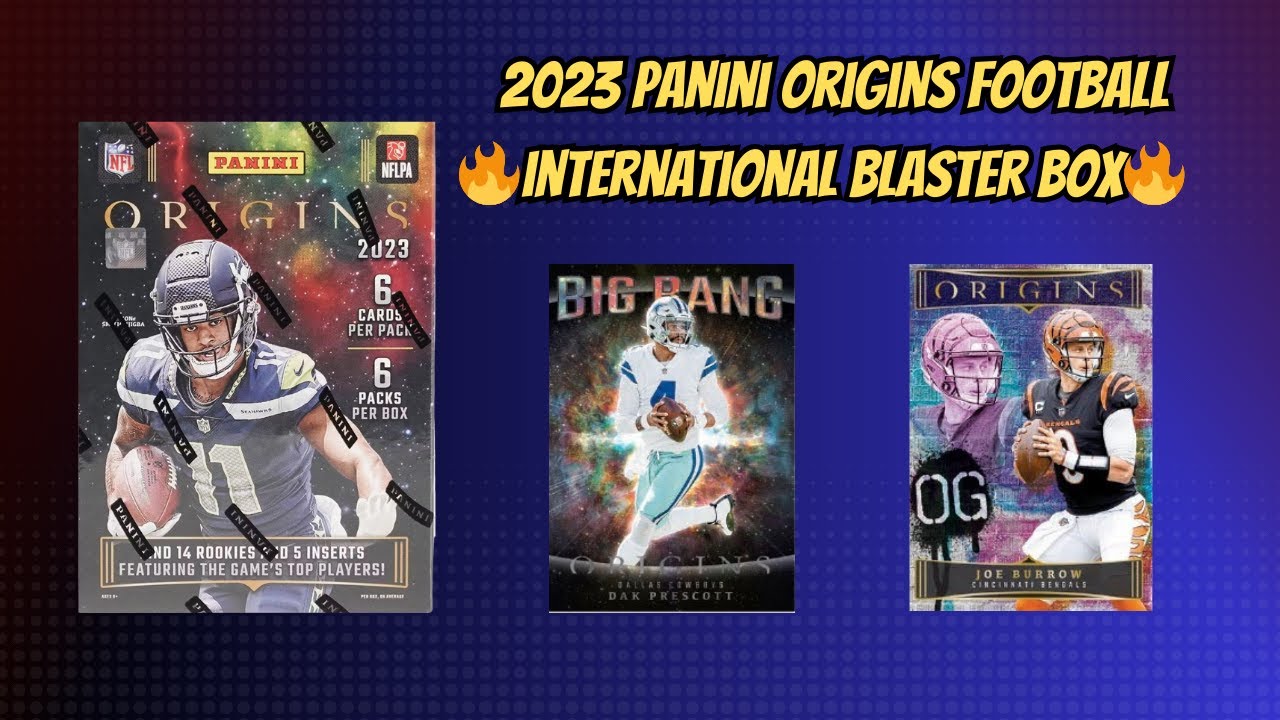 ARE THESE THE BEST BLASTER BOXES?!🔥 2023 PANINI ORIGINS FOOTBALL ...