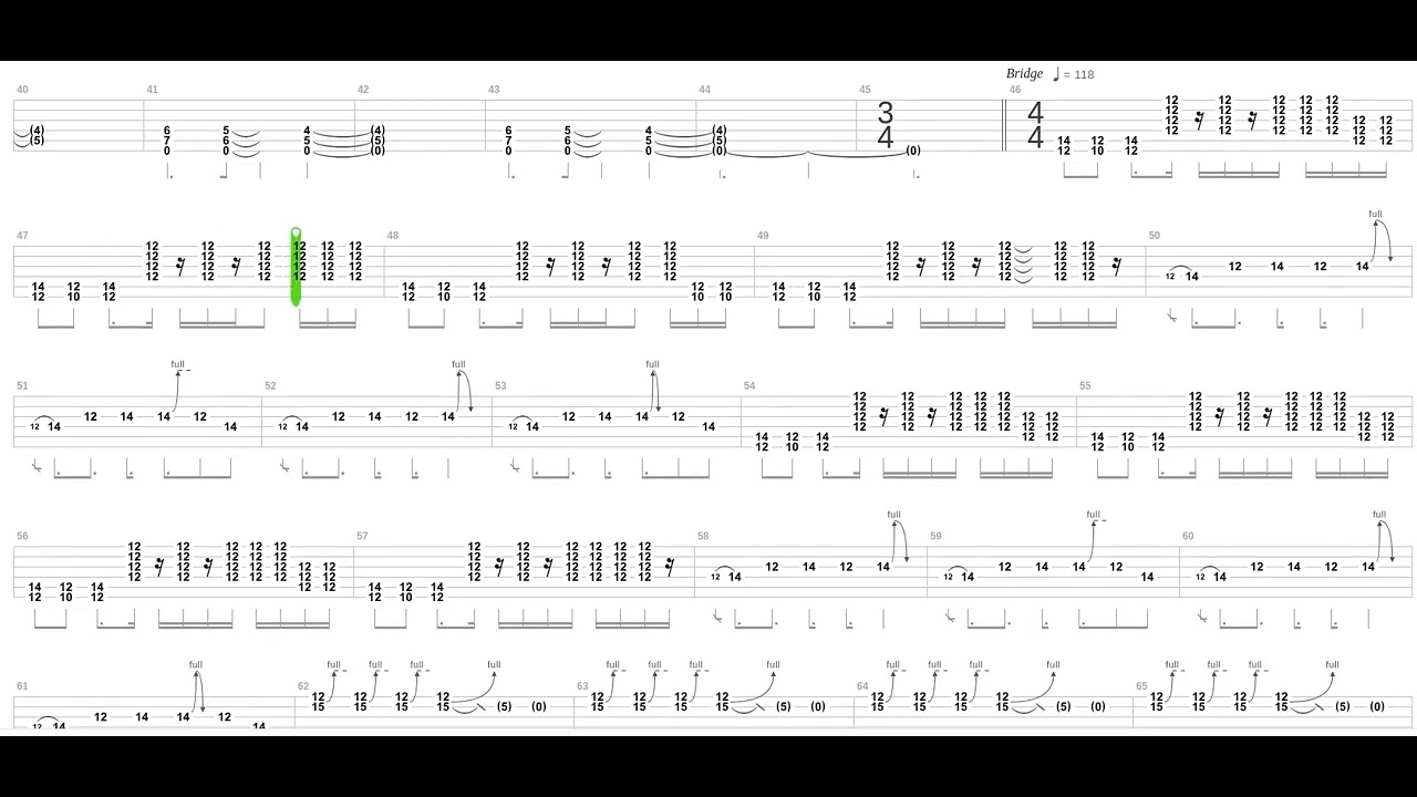 Electric Funeral Tab by Black Sabbath + Guitar only + Guitar tab - YouTube