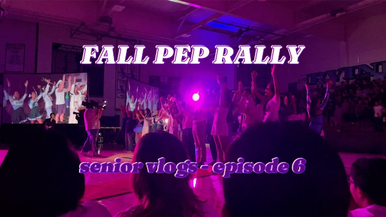 fall pep rally - senior vlogs episode 6 - YouTube