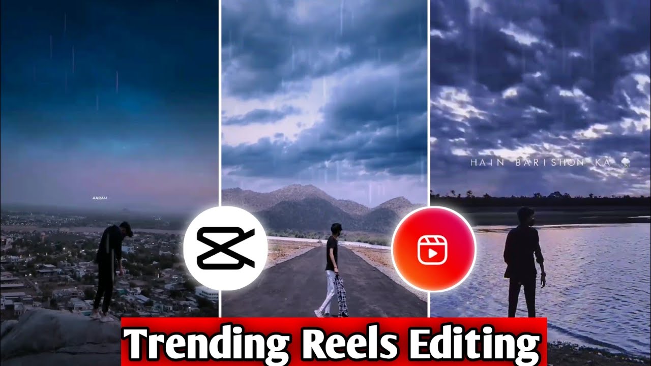 How to edit Rain effect video editing ! Trending Reels Editing 💯 viral ...