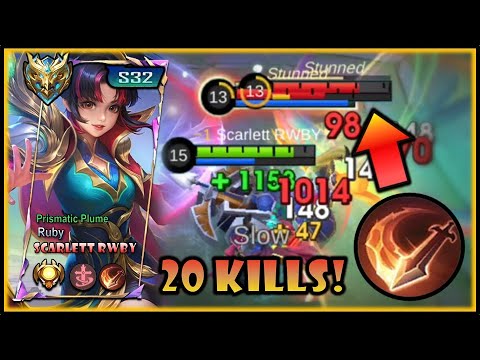Execute Ruby is Just Too IMBALANCE!!! - Ruby Top Gameplay - Mobile Legends - YouTube