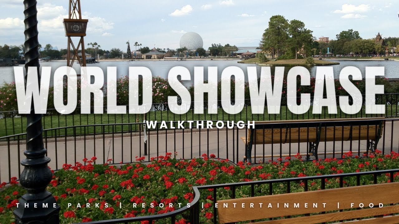 Epcot World Showcase complete walkthrough tour 4k Stabilized and ...