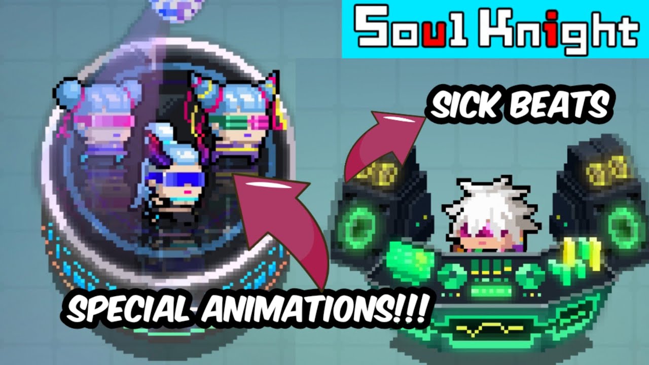 Soul Knight New Skins Comes with a Stage!! And its worth all your money ...