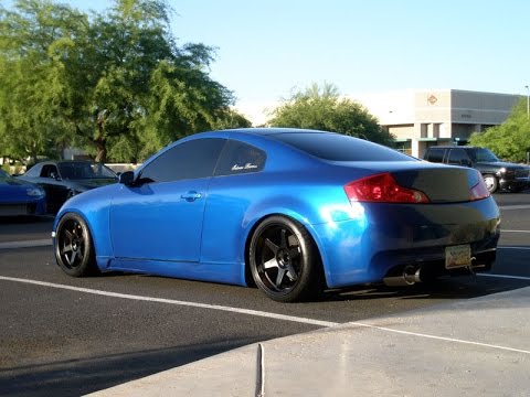 Loudest Infiniti G35 exhaust sounds! Brutal acceleration and revs - YouTube
