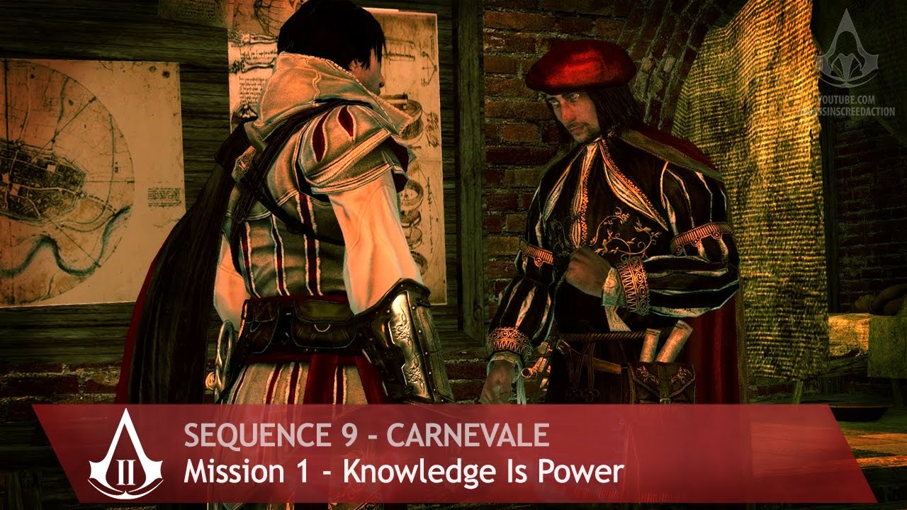 Assassin's Creed: The Ezio Collection - AC2 - Sequence 9 - Knowledge Is ...