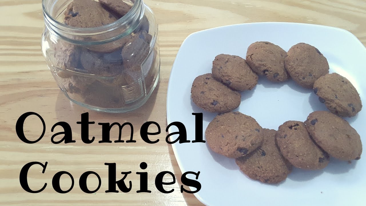 Resep Oatmeal Cokies Renyah - kue kering oatmeal - YouTube