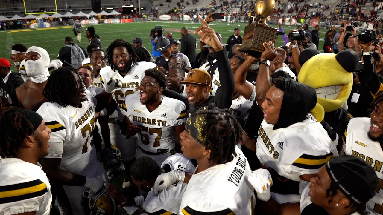 Alabama State gets late game Magic City Classic win - YouTube