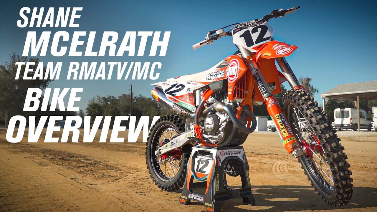 Shane McElrath 2022 Supercross Bike Overview - Team RMATV/MC KTM WPS ...
