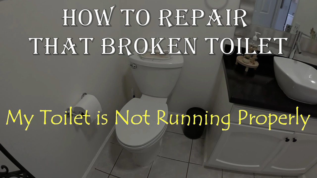 How To Repair That Broken Toilet - YouTube