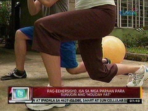 24 Oras: Pag-eehersisyo, isa sa mga paraan para sunugin ang "Holiday ...