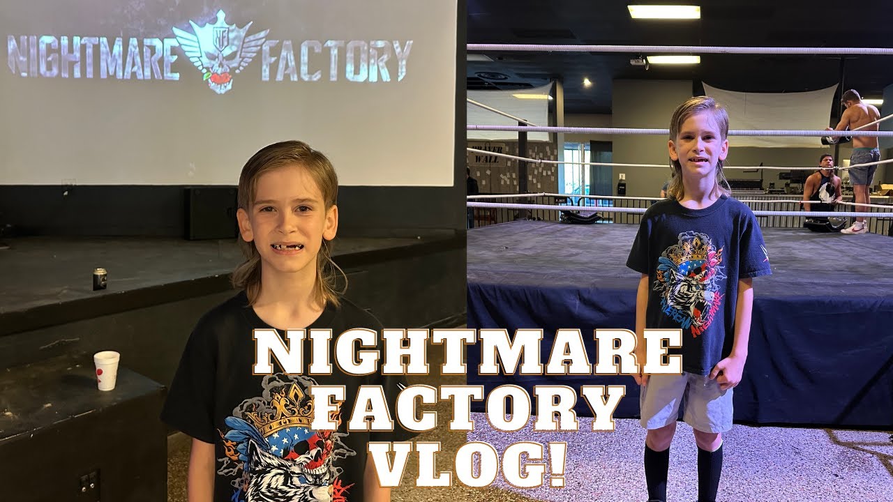 The Nightmare Factory's Student Showcase Vlog| EPIC WWE figure hunt ...
