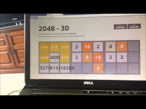 2048 3D Making a 65536 tile - YouTube
