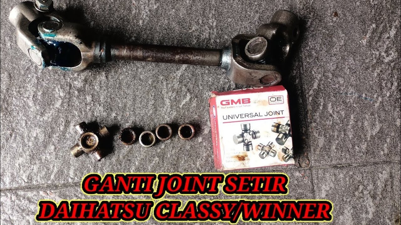 ganti joint setir daihatsu classy/winner - YouTube