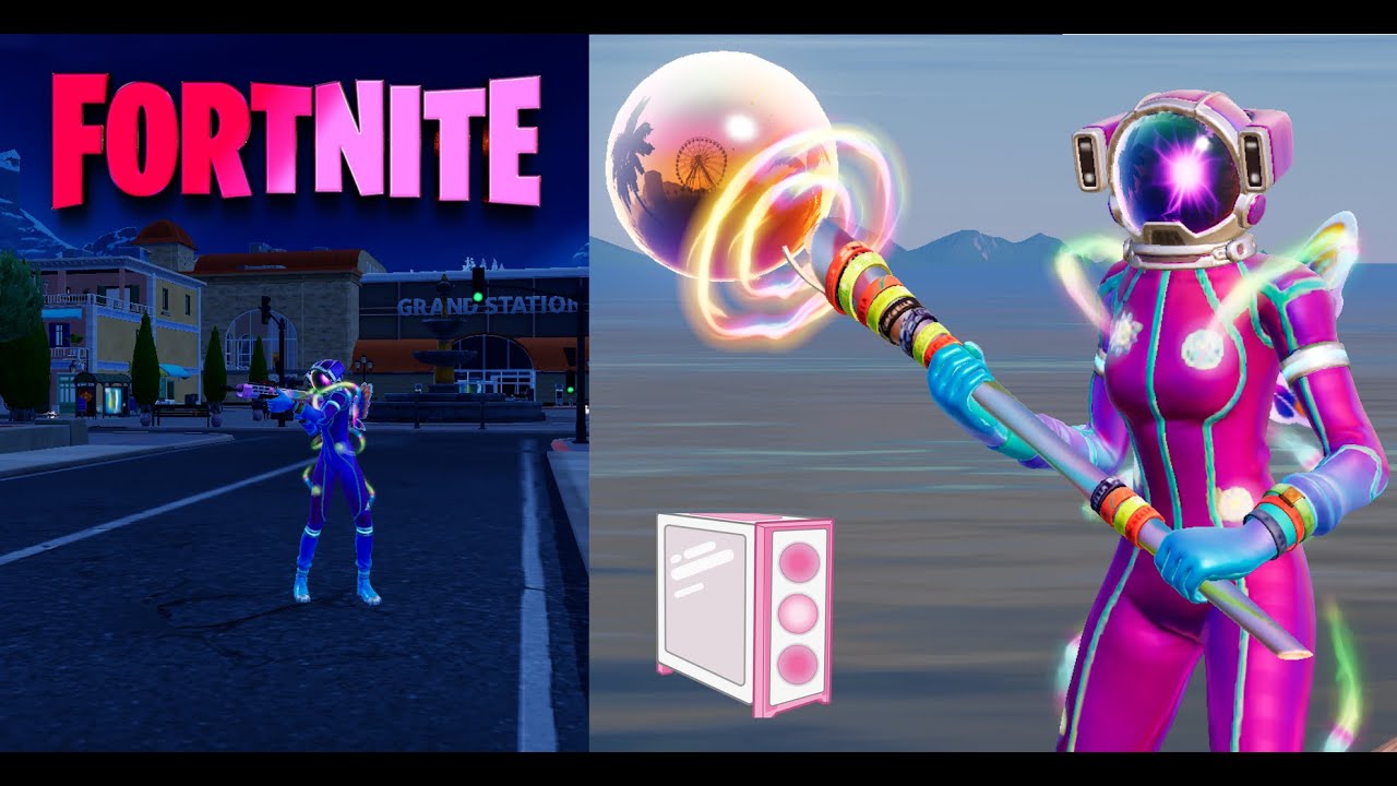 Fortnite Squads Cosma (Night Nebula Style) Skin Gameplay Chapter 5 ...