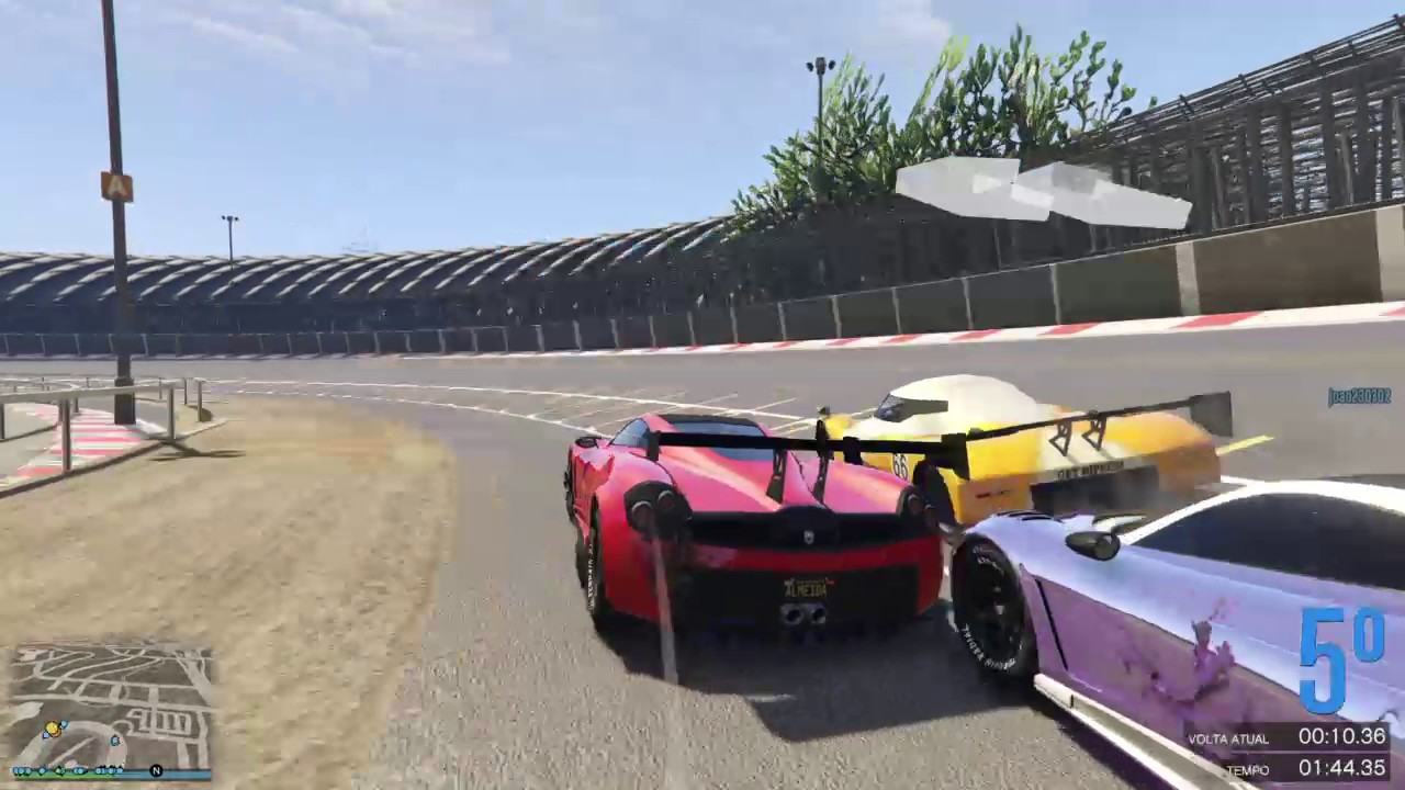 GTA V ONLINE - NASCAR - YouTube