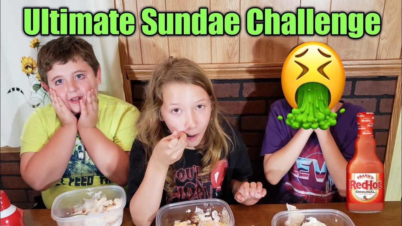 Ultimate Sundae Challenge! - YouTube