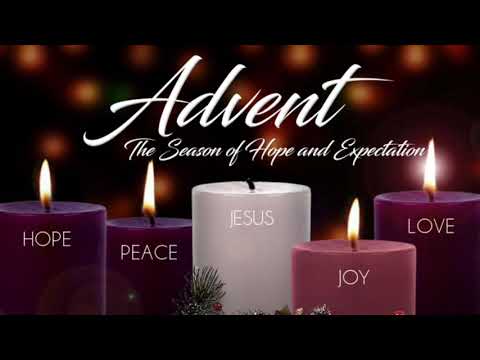 12-24-2020 Ridgecrest United Methodist Church Christ Advent Candle ...