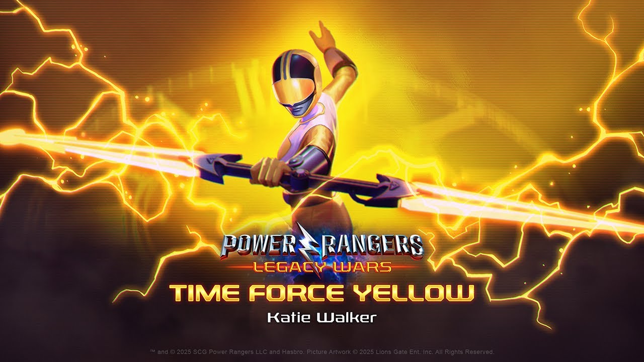 Katie Walker - Time Force Yellow | Official Moveset | Power Rangers ...